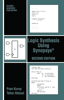 Logic Synthesis Using Synopsys® (PDF/EPUB Version) – Controses Store